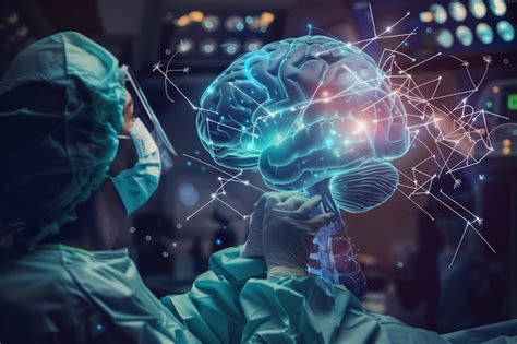 Premium Photo Cuttingedge AI Revolutionizes Neurosurgery Enhancing Precision And Outcomes