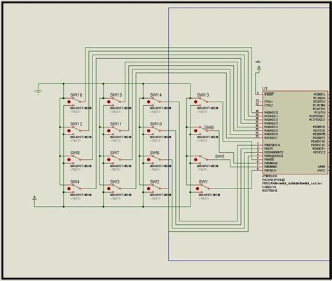 Hn Part2 Interfacing 4x4 Switch Matrix With The Microcontroller