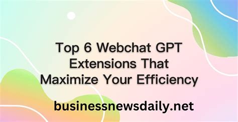WebChatGPT Not Working Quick Fix