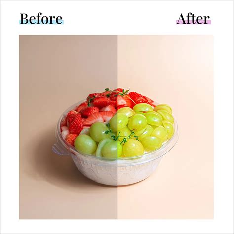 메뉴 사진 리터칭 음료 빙수 디저트 사진 보정합성누끼 작업 사진 보정 포트폴리오 크몽