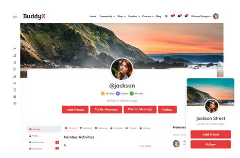 Buddyx Social Networking Theme For Wordpress Varun Dubey