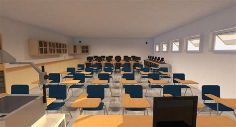Classroom D Model By Zyed