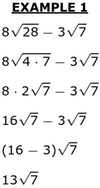 Subtracting Square Roots Lesson Study