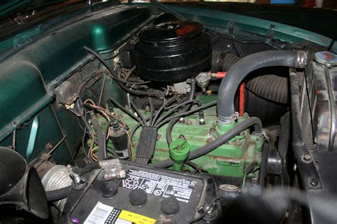 This Is My Engine Compartment Showing The 6 Cylinder Flathead Engine
