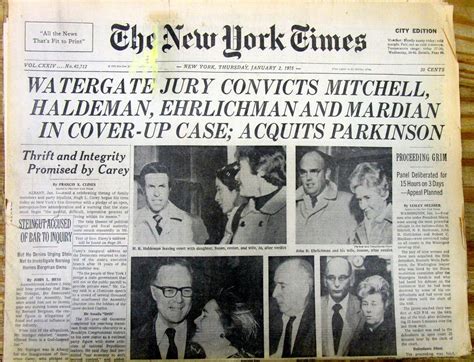 Watergate Scandal Pictures