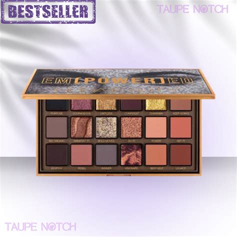 Huda Beauty Empowered Eyeshadow Palette Taupe Notch