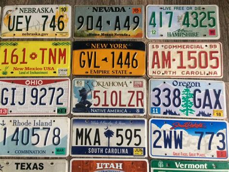 Number Plate Usa License Plates All 50 States 2018 Catawiki