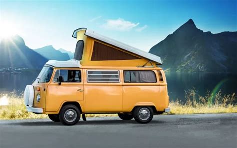 Vw T2 Camper Easy Click System Model Set 124 Plastic Model Kit