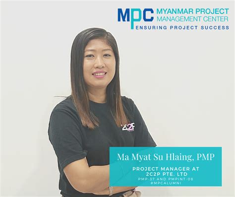 Congratulations To Our Alumni Ma Myat Su Hlaing For Passing The Pmi Pmp