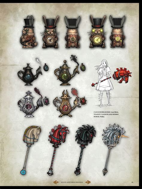 Alice Madness Returns Art Book Part 1 — Alice: Madness Returns — Игры ...