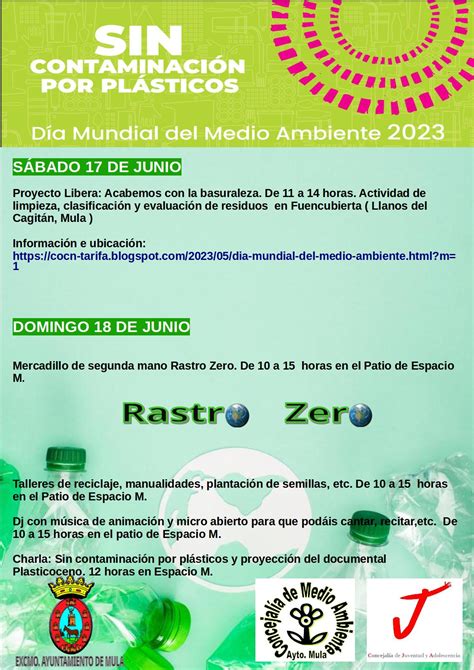 MEDIO AMBIENTE Nueva fecha para las actividades pospuestas por el Día Mundial del Medio