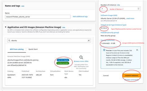 How To Create A Ubuntu 2204 Server On Aws Ec2 Setup Instance In Aws Setup Machine On Cloud