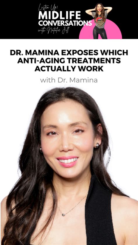 Dr Mamina Exposes Which Anti Aging Treatments Actually Work Natalie Jill Fitness