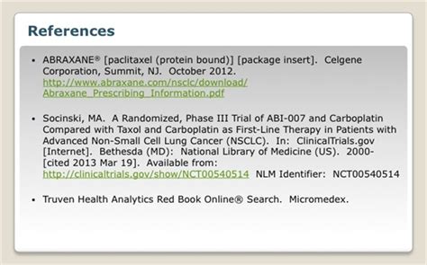 Abraxane® Paclitaxel Protein Bound Particles Albumin Bound For Nsclc