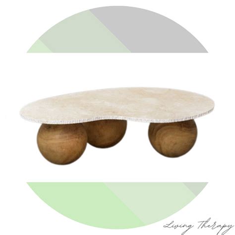 The Marble Ring Coffee Table Living Therapy