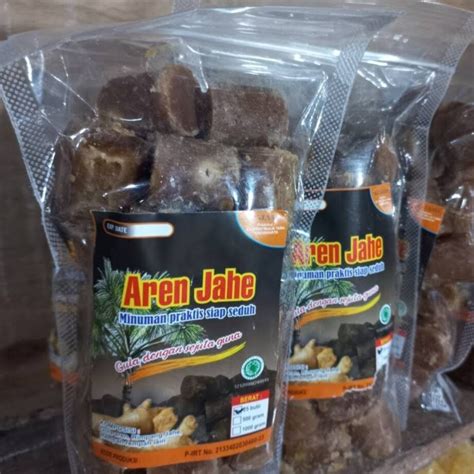 GUJAHE Gula Aren Jahe Isi 25 Butir Minuman Herbal Tradisional Alami