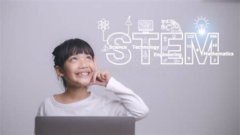 Stem Education Concept Stem Science Technology Engineering Math Sci