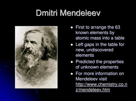 The Periodic Table Of Elements A Brief Overview Ppt Download