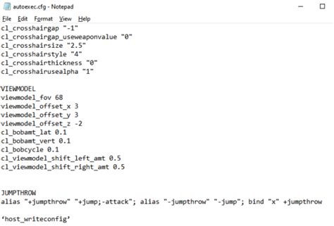 Easy Way To Create An Autoexec Config CS LAB