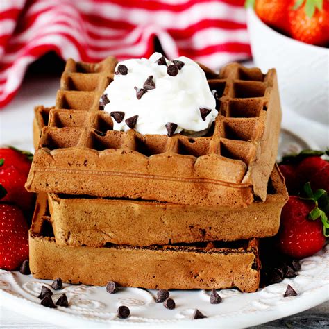 Chocolate Breakfast Waffles At Arthur Dwyer Blog