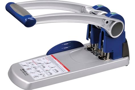 Дырокол KW-Trio Heavy Duty 9550 максимум 300 листов, металл, синий ...