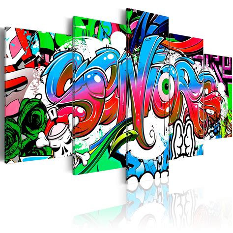 Tableau Art Of Colours L 200 X H 100 Cm Leroy Merlin