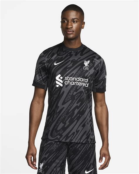 Liverpool F C Stadium Goalkeeper Men S Nike Dri FIT Football Replica Short Sleeve Shirt Nike SG