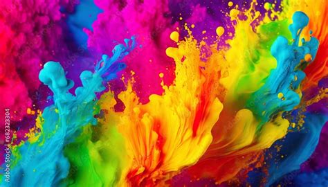 カラフルな液体の背景素材 Illustration Stock Adobe Stock