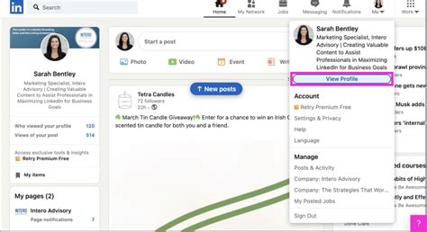 How To Share Your Linkedin Profile