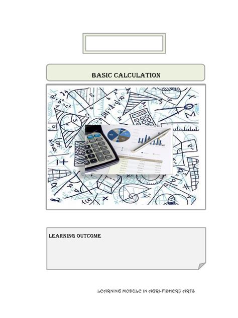 Module 3 Basic Calculations Pdf