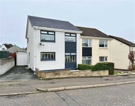 3 Bed Semi Detached House For Sale In Cedar Road Ayr Ka7 £165000