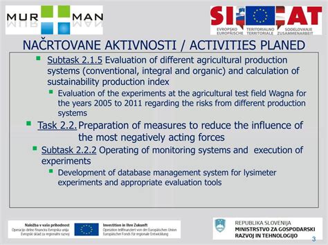 PPT Operativni Program SlovenijaAvstrija 2007 2014 Operationell