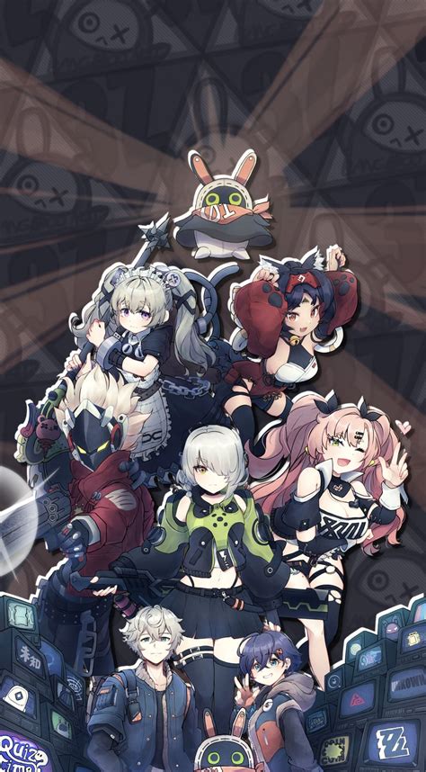 Nicole Demara Belle Wise Eous Anby Demara And More Zenless Zone Zero Drawn By Chiri