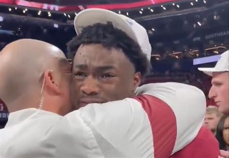 Jalen Milroes Emotional Reaction To Sec Title Will Make You Tear Up