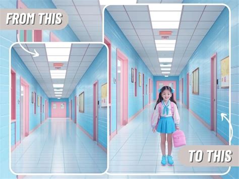 Back To School Digital Background School Backdrop School Overlay Background Fine Art Canva