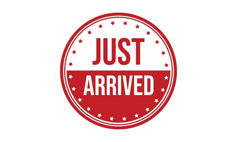 Just Arrived Rubber Stamp Seal Vector 23352701 Vector Art At Vecteezy