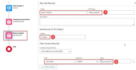 clone records with their related records in salesforce using flow