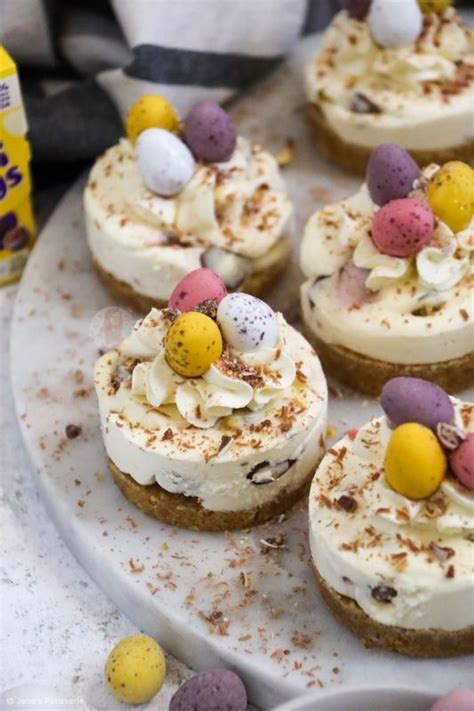 Individual Mini Egg Cheesecakes Janes Patisserie Mini Easter