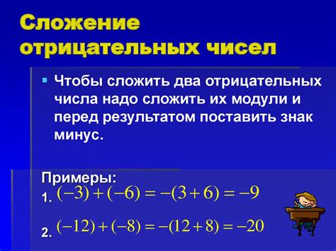 Сложение и вычитание целых чисел с разными знаками презентация онлайн