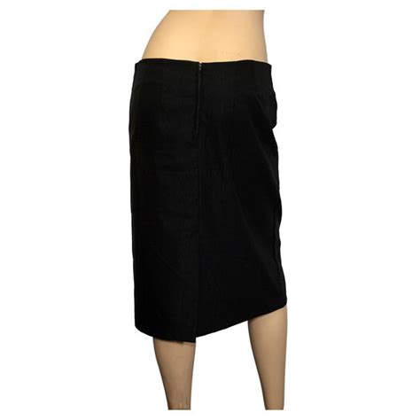 Plus Size Pencil Skirt Black Evogues Apparel