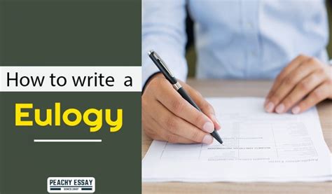 Examples How To Write A Eulogy For A Loved One