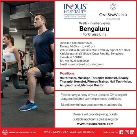 Indus Hospitality Careers And Training Pvt Ltd Posted On Linkedin