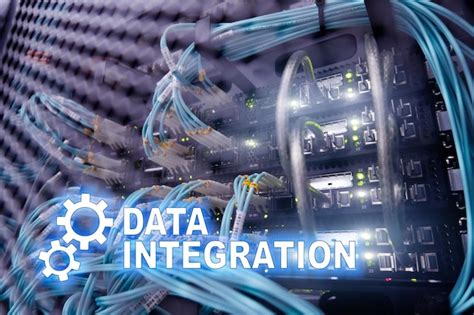 Premium Photo Data Integration Information Technology Concept On