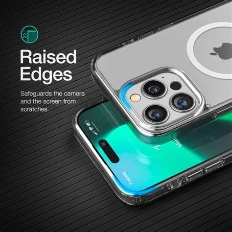 Iphone 15 Pro Max Magsafe Clear Case With Magsafe Grip Encased