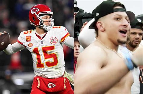 Patrick Mahomes Reacts To His Shirtless Dad Bod Photo Going Viral I
