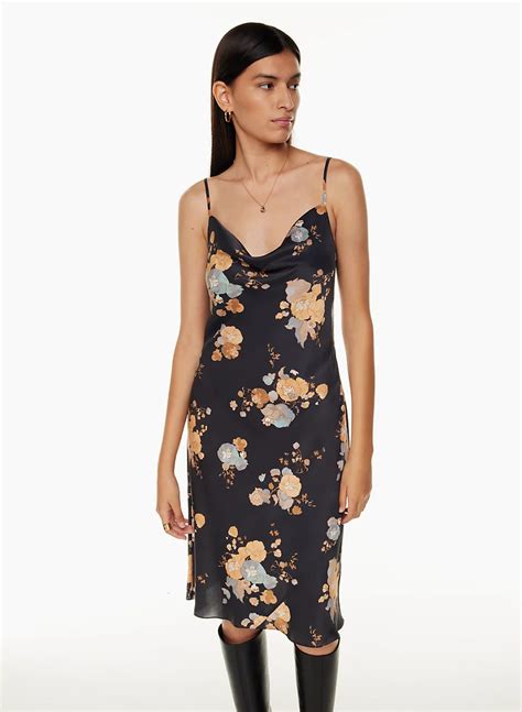 Wilfred Only Cowlneck Slip Dress Aritzia Us