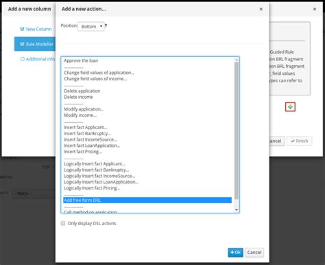 chapter 7 types of columns in guided decision tables red hat decision