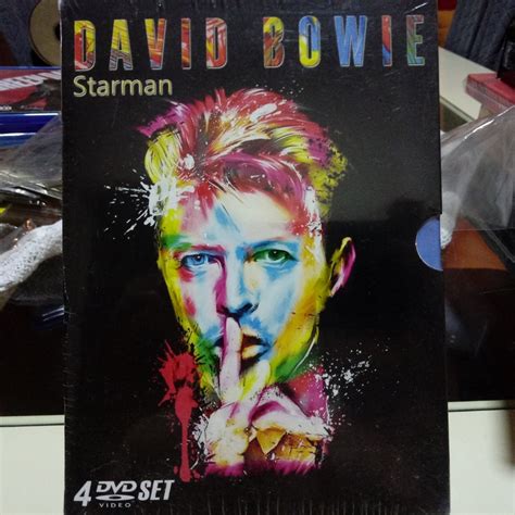 Box David Bowie Starman 4 Dvds Lacrados Shopee Brasil
