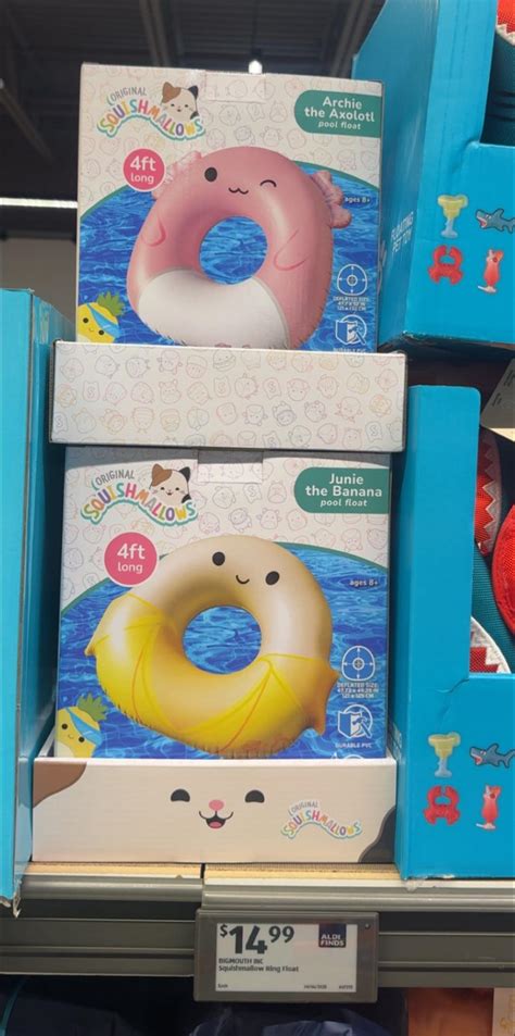 Maddie Kerns Psa‼️ Squishmallow Pool Floaties At Aldi Facebook
