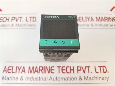 Gefran 600 R R 0 0 1 Temperature Controller Aeliya Marine